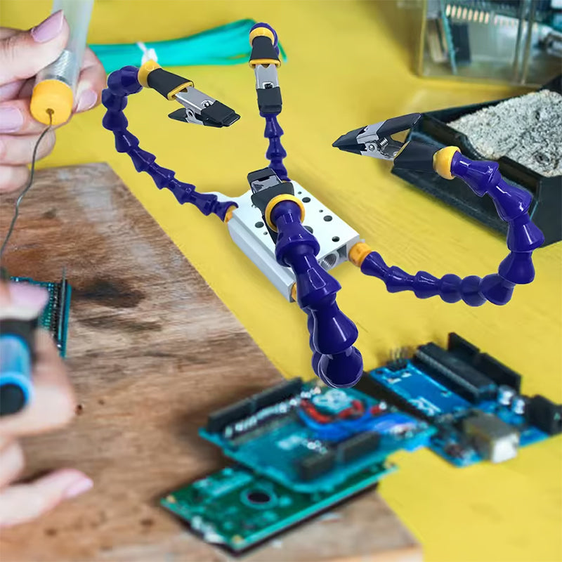 🔥2025 HOT SALE🔥 Multi-Arm Adjustable Soldering Helping Hands – luckyeo